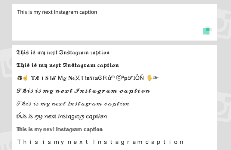 On Instagram, Here's How To Write In Different Fonts